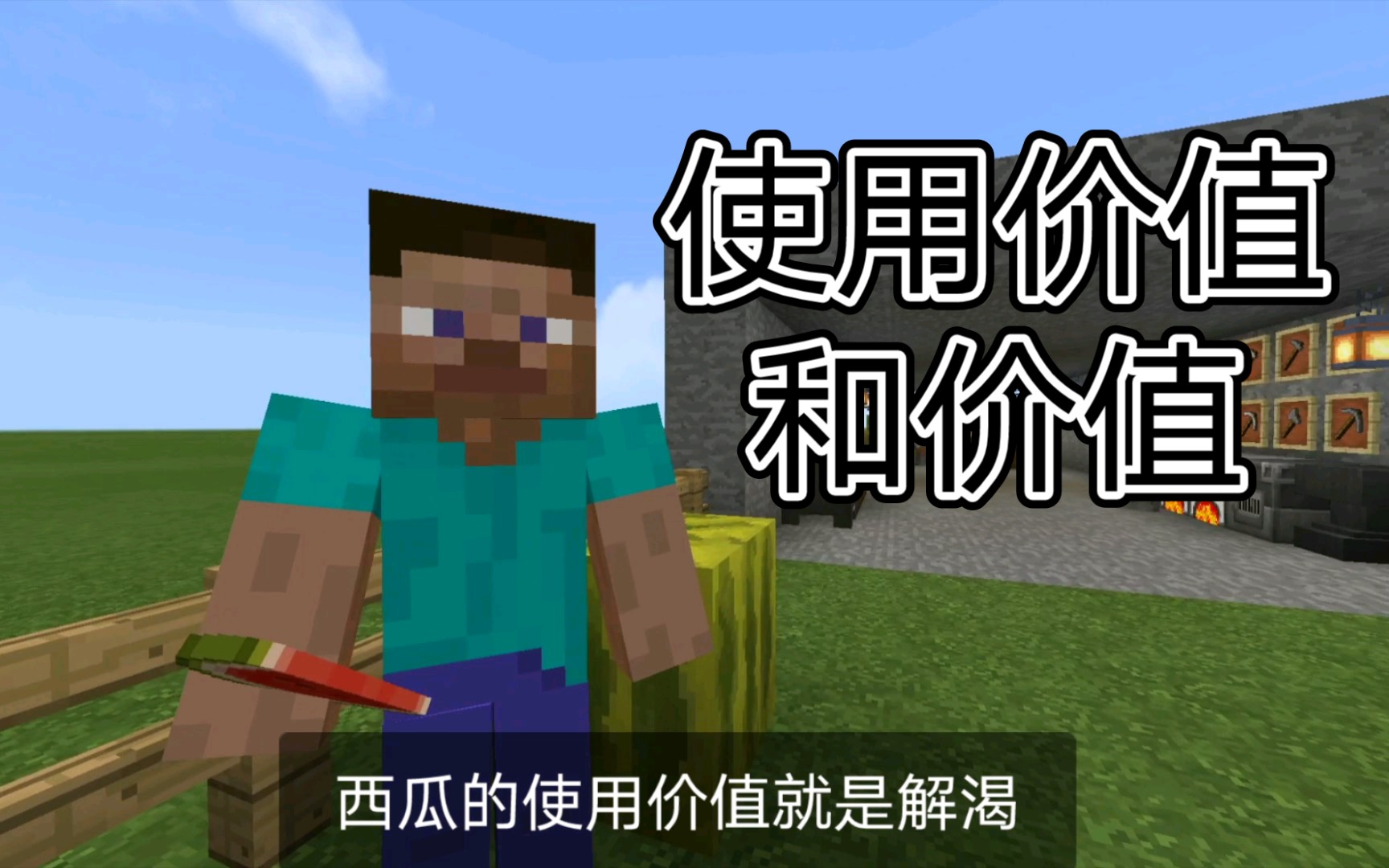 什么是使用价值和价值(MC演绎)