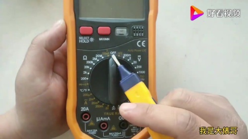 890C万用表档位介绍,玩转了万用表才是老师傅