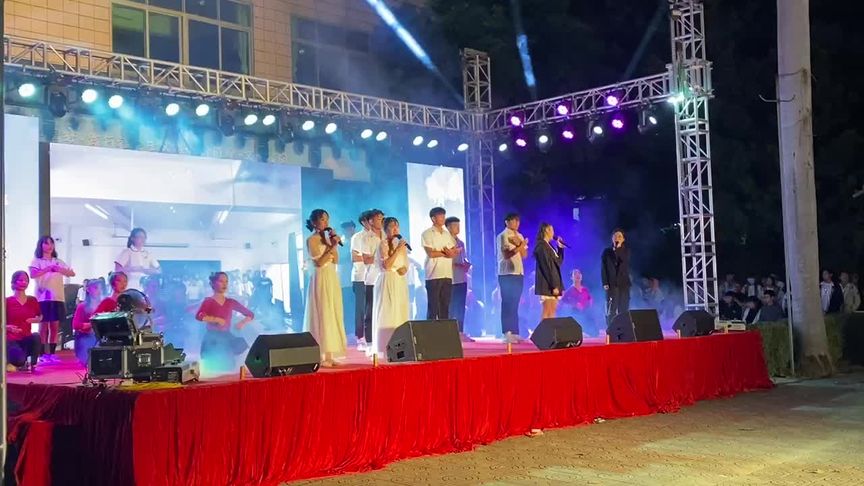 母校毕业晚会,精彩回放#文艺汇演 #演出现场 #活动现场