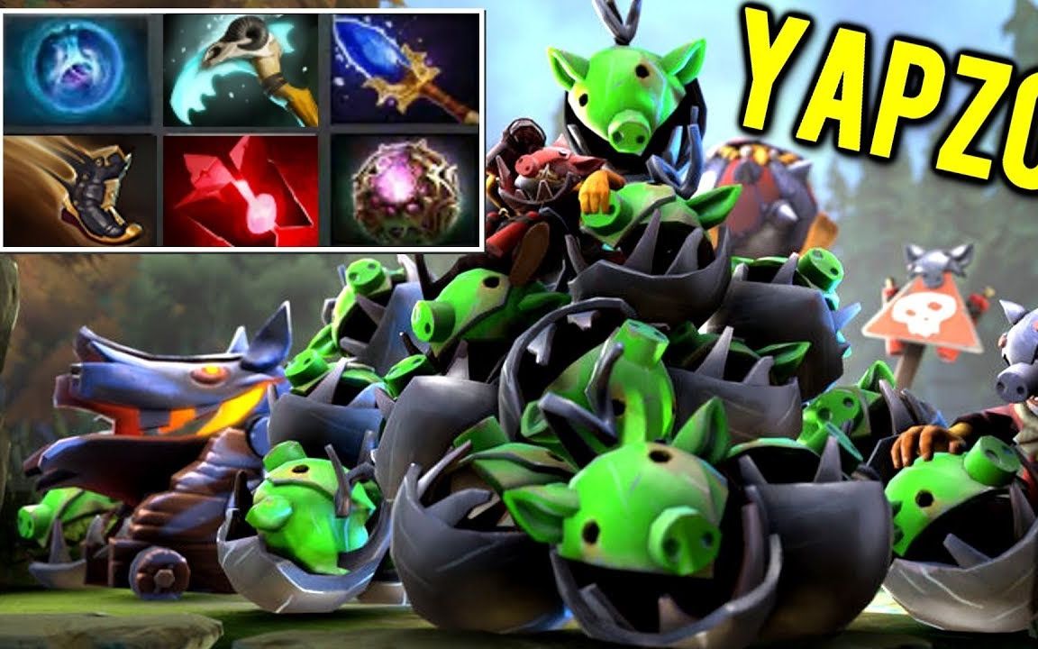 [Dota2] 炸到头皮发麻!秘密的秘密武器Yapzor炸弹人!