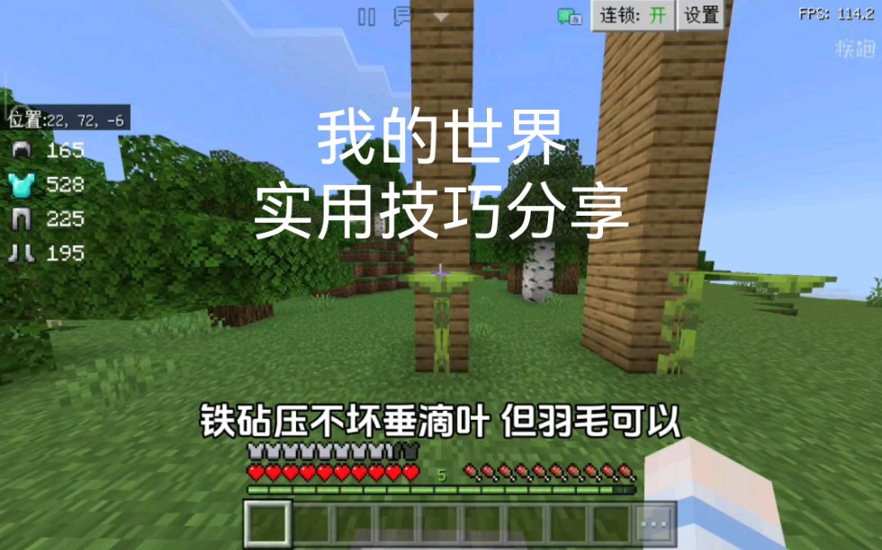 【我的世界】实用小技巧分享