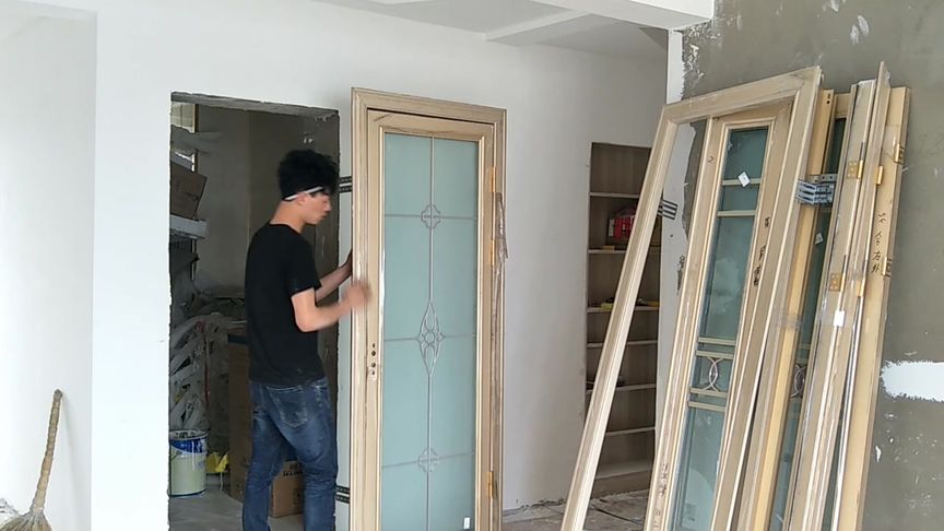 卫生间装门就应该用这种,防潮环保还美观!