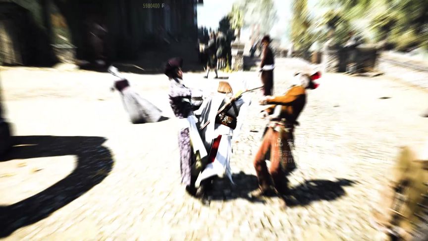 虽然是八年前的游戏但刺杀动作依旧是全系列最帅#刺客信条