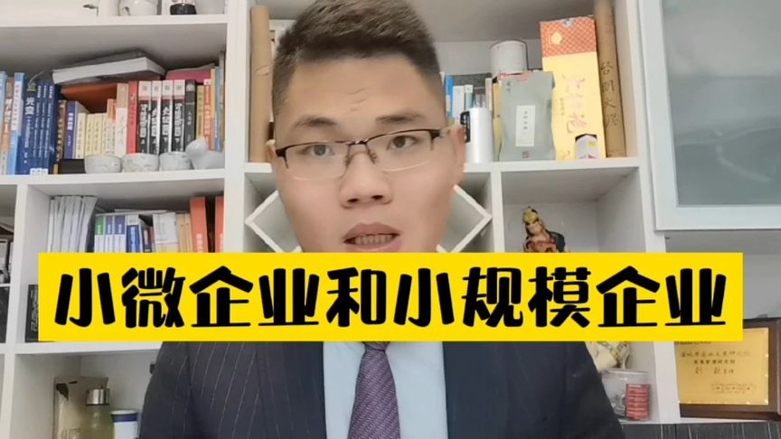 什么是小微企业?什么是小规模企业?