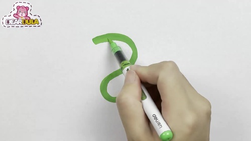 过年的龙怎么画简单又好看,儿童手工绘画,画简单的龙