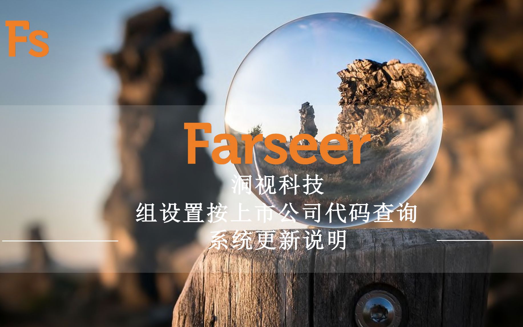 系统更新说明-组设置按上市公司代码查询