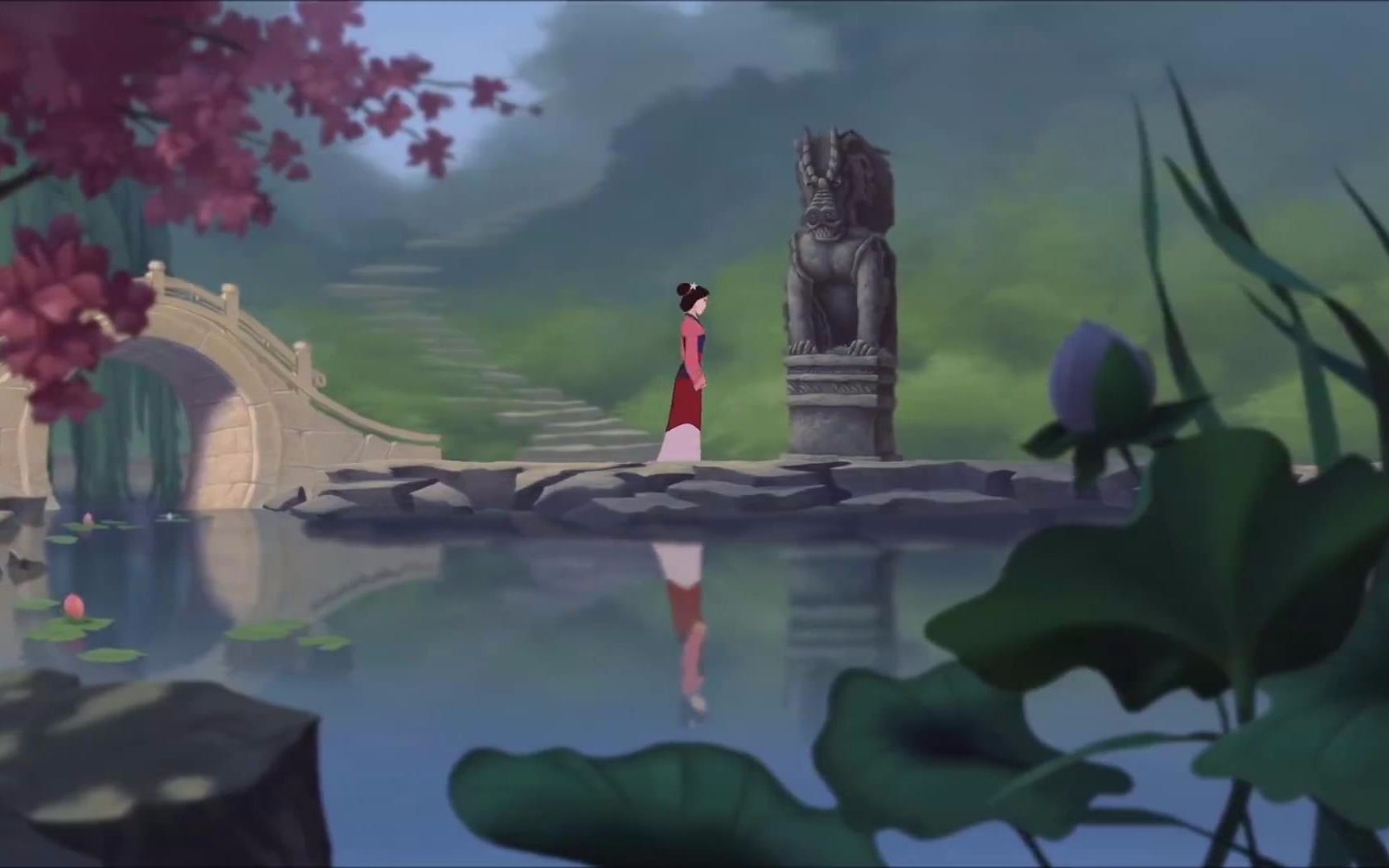 迪士尼动画片1998版 《花木兰》原声音乐MV 和现场版(英文版和中文版)