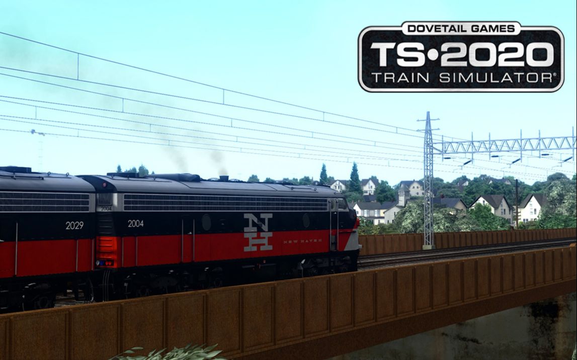 模拟火车2020:延误后暴力加速 | 纽黑文EMD FL9 第二部分 | Train ...