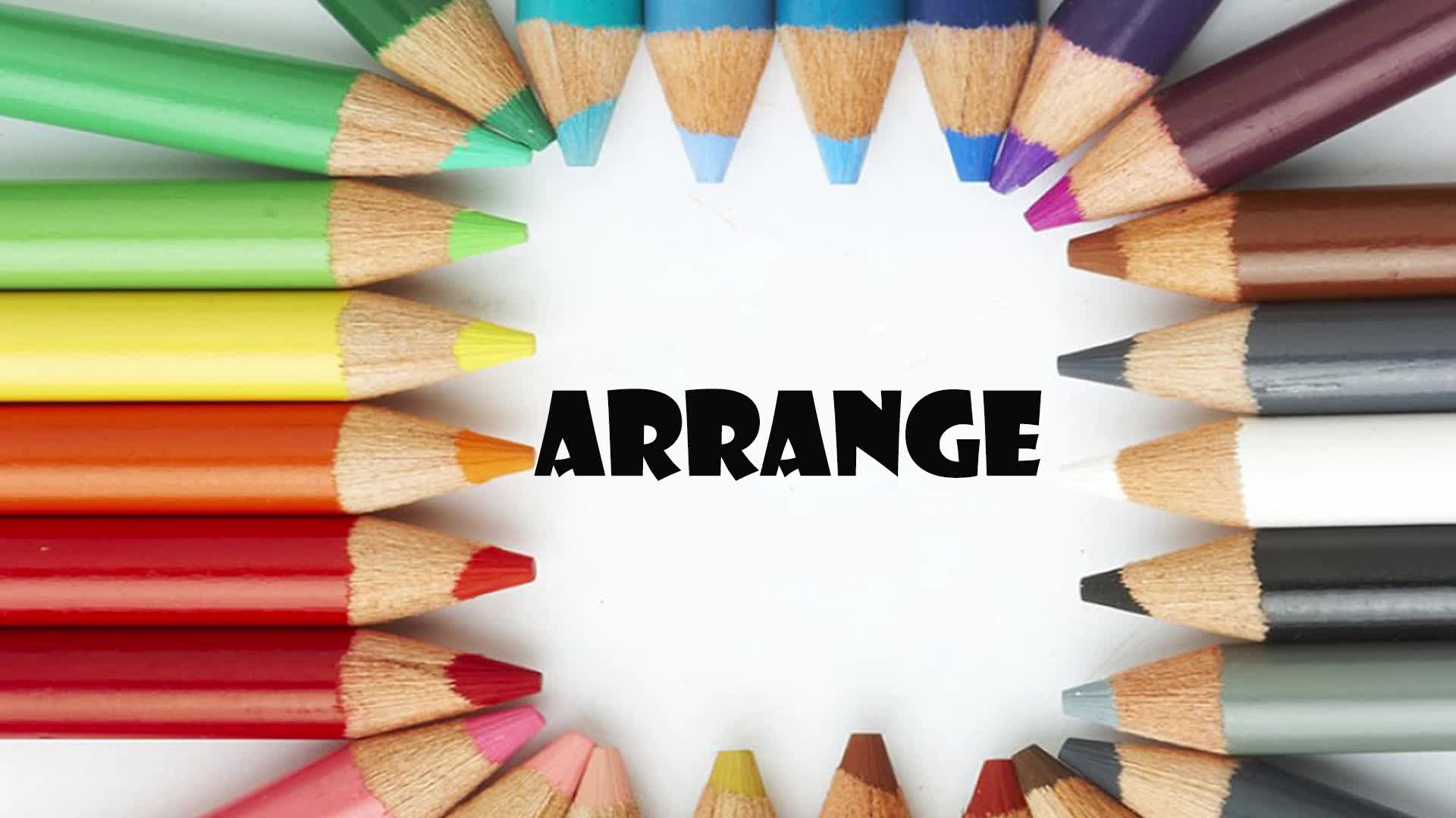 【量子词汇】arrange