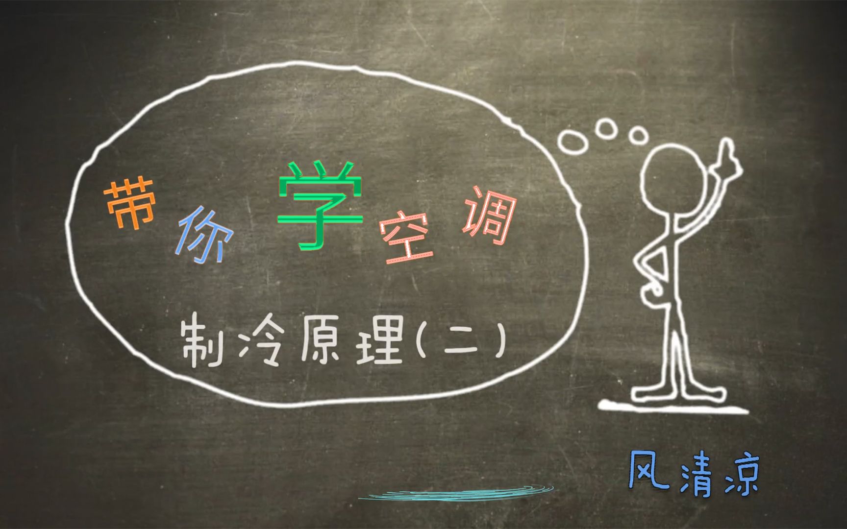 带你学空调19制冷原理2 空调蒸发器与冷媒的作用