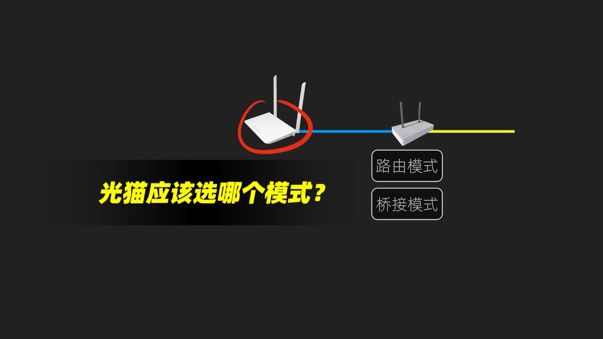 光猫到底应该选桥接模式,还是路由模式?