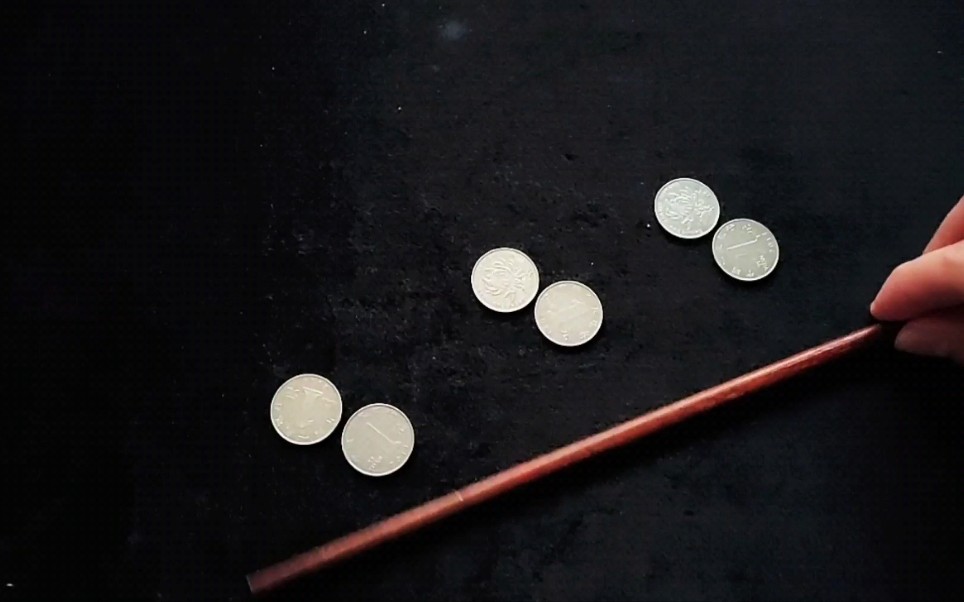 遁地术教学:5个硬币瞬间成6个,原理也太简单了吧!谁看了都会