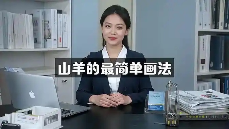 山羊的最简单画法