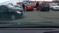 停车后没有把行程记录仪关掉,之后查看时发现不寻常画面