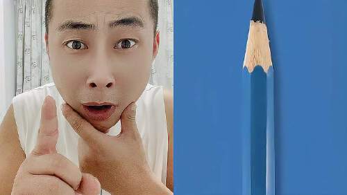 放大1000倍!铅笔芯内部竟藏神秘世界,显微镜下惊现惊人构造!