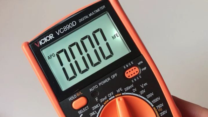 胜利数字万用表VC890D
