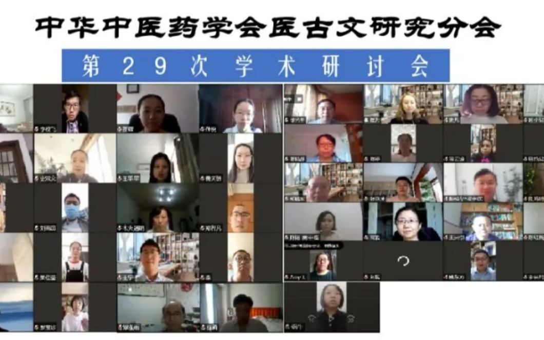 中华中医药学会医古文研究分会第二十九次学术研讨会