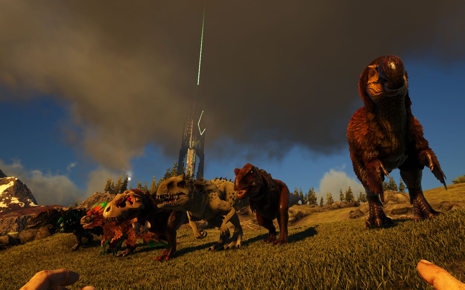 方舟生存进化八种霸王龙介绍(mod+原版)