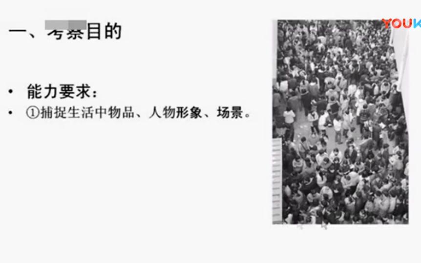 素描简易画动漫人物 速写基础训练 简单素描