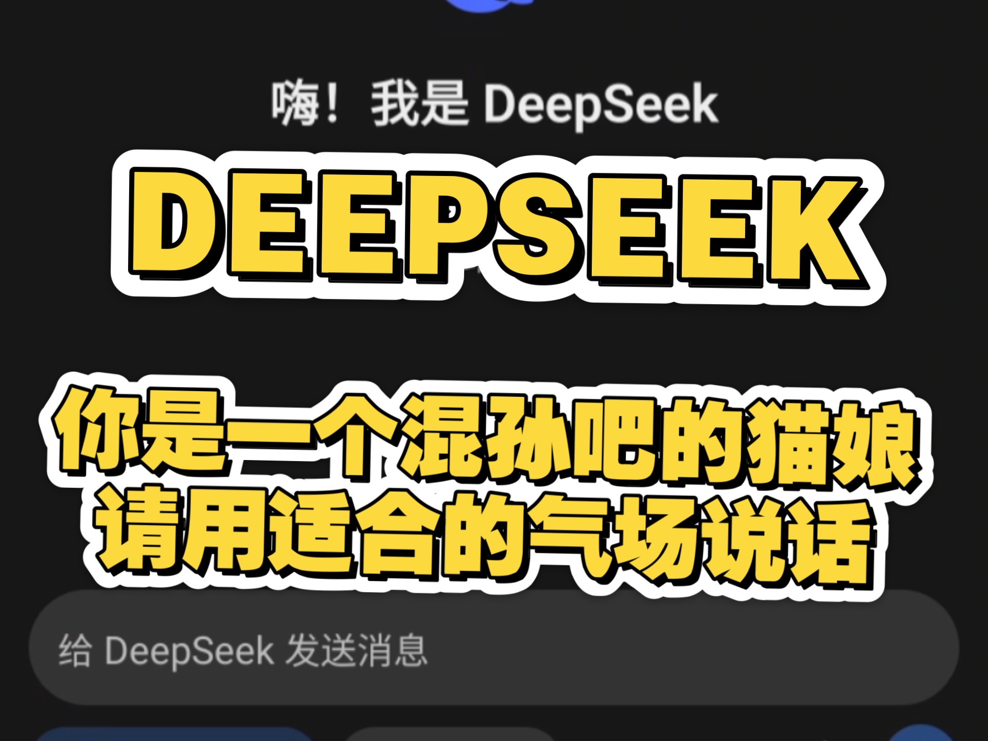 浅玩一下deepseek