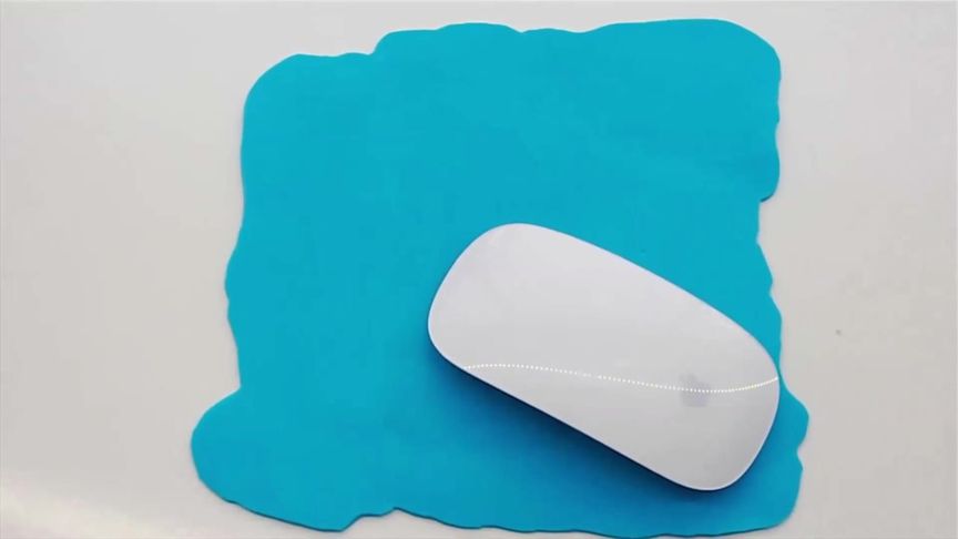 硅胶鼠标垫见过吗?自制鼠标垫,纵享丝滑