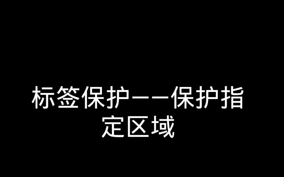 我的世界指令:如何保护目标区域