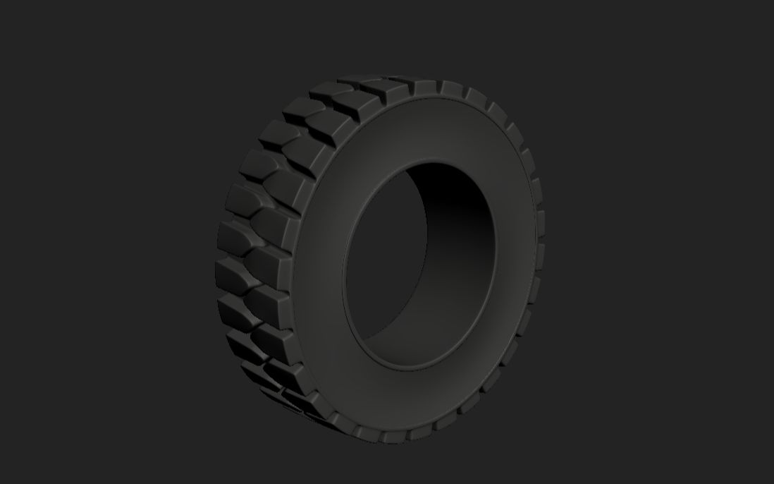 3dmax汽车轮胎建模 最简单高效的建模方式