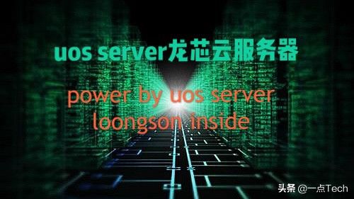 硬核:基于国产龙芯芯片运行国产操作系统uos server的云服务器体