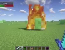 【我的世界】MOD实验室11:火焰附加10000,打一下末影龙真会烧到死?