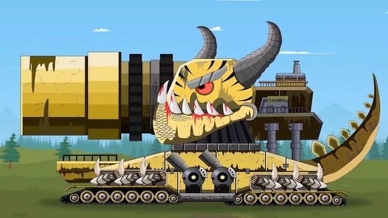 坦克世界:黄金圣龙坦克VS超级坦克战士