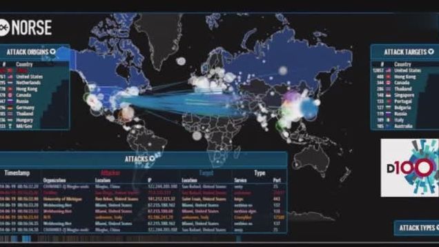 DDoS攻击,不是太多人能看懂,最后那几秒钟太让人震撼了…