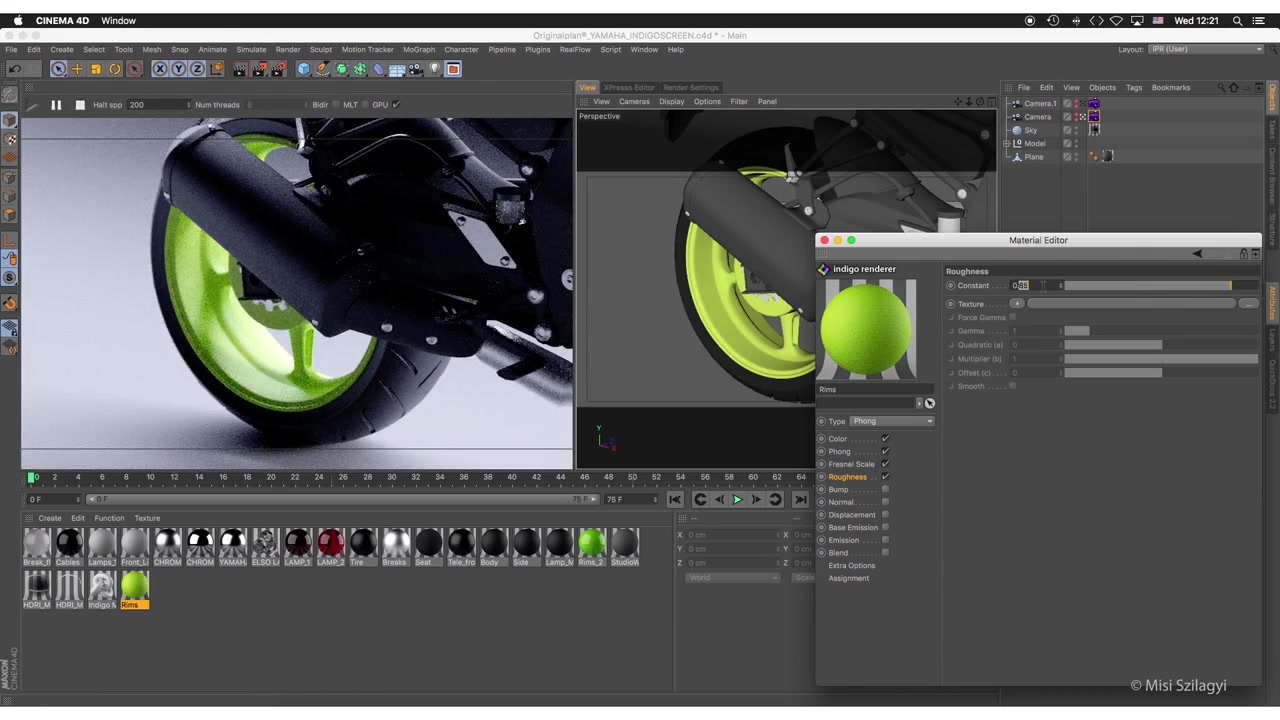 C4D又一强大渲染器Indigo_Renderer_4,支持S22一下所有版本,一个字,...