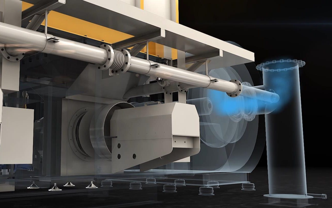 【济南巨蟹数字】格瑞德集团VOCs废气处理设备工艺流程3D演示动画