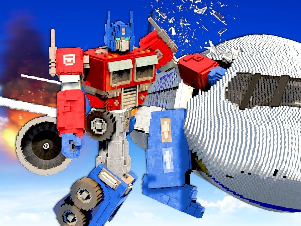 拆家模拟器:沉浸式体验第三人称视角 变形金刚擎天柱被我秒杀