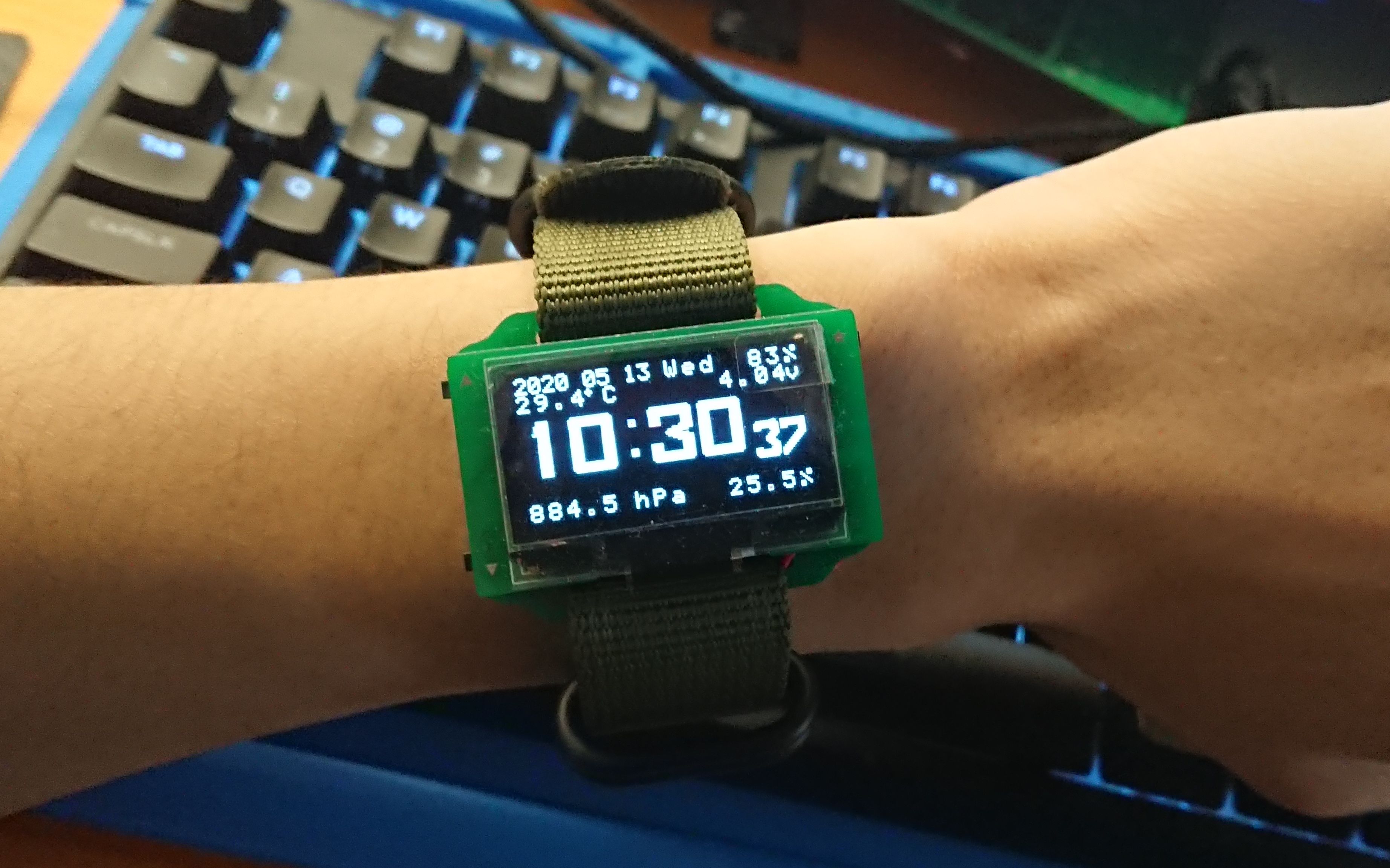 E-watch-Ⅱ,基于STM32F103的OLED电子表