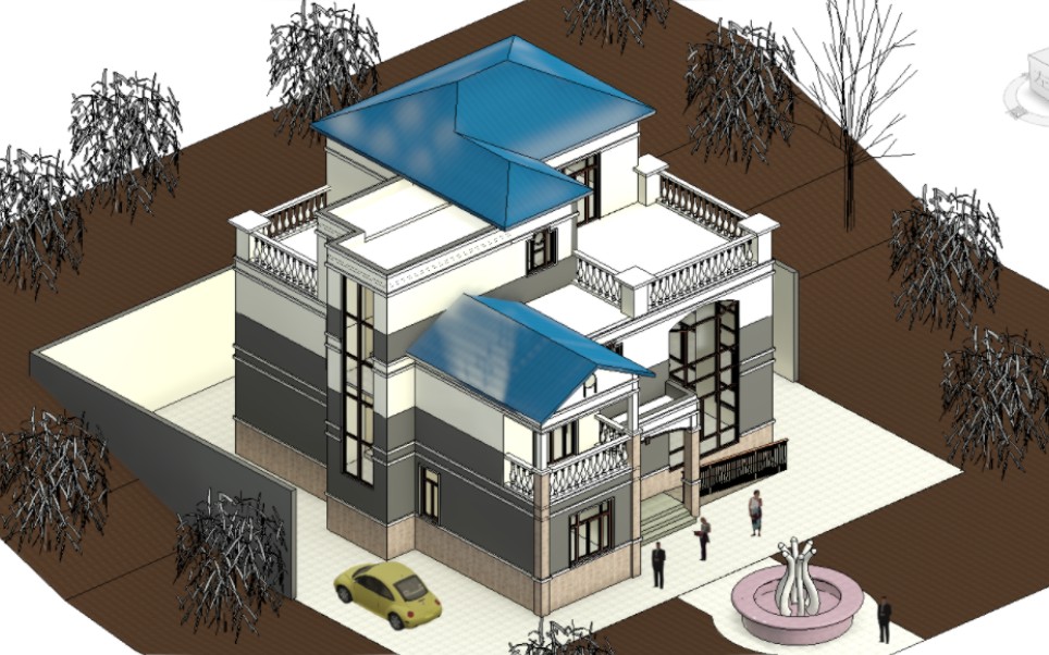 【Revit零基础】小别墅BIM三维建模之——24建筑构件明细表