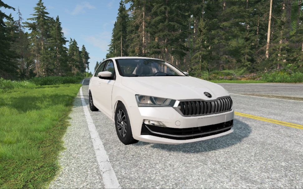 《悬挂测试》车祸模拟器 斯柯达明锐2021款