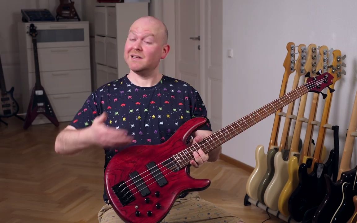 4K出头的电贝司有烤枫木指板?主动电路?好看的ASH贴面?CORT ...