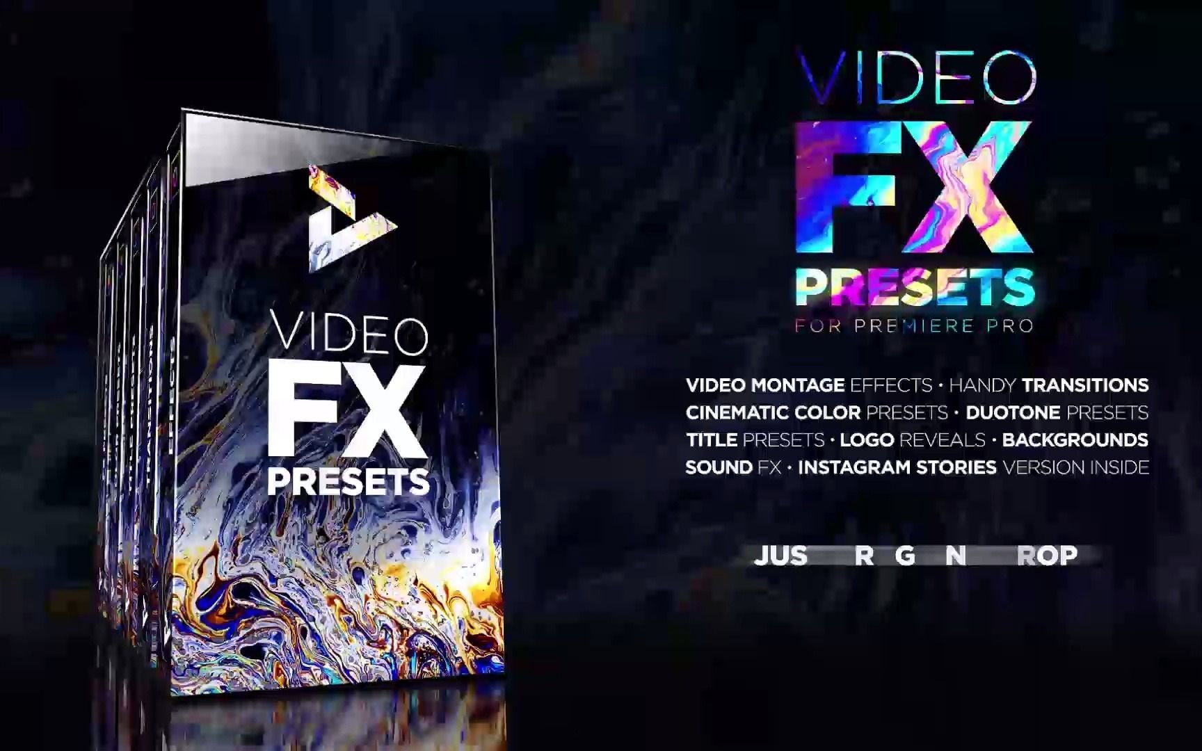 pr剪辑特效包 FX Presets Bundle v8 使用教程