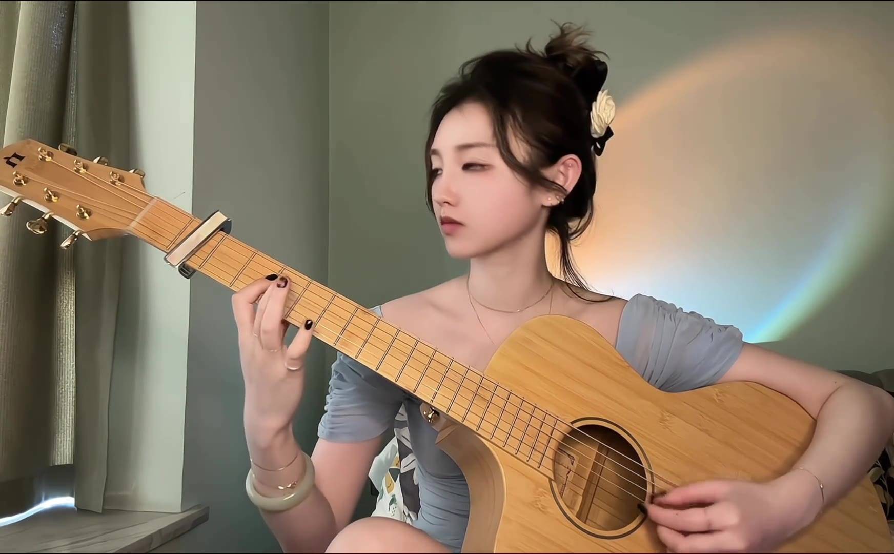 《If》 天气热得不想练琴