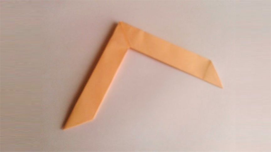 宝宝学折纸：手把手教你做回旋镖折纸，简易折纸大全，你学会了吗