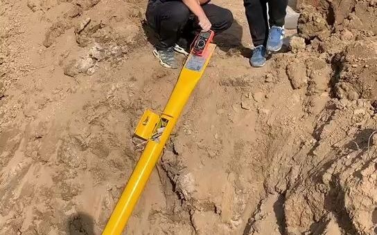 管道测试桩安装视频管道阴极保护测试桩如何安装