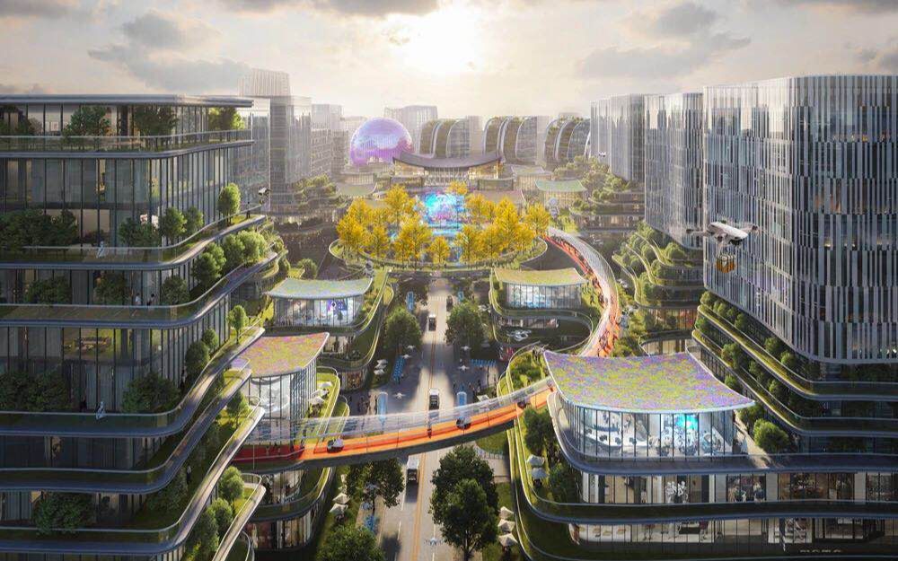 设计竞赛 | 重庆礼嘉智慧公园创新中心西区建筑概念方案设计 | Aedas...