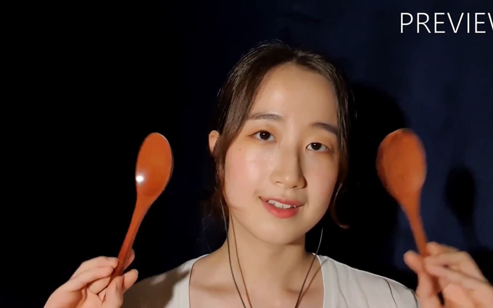 【mongcollang助眠】“吃掉你”,木勺敲牙齿和模拟食音助眠