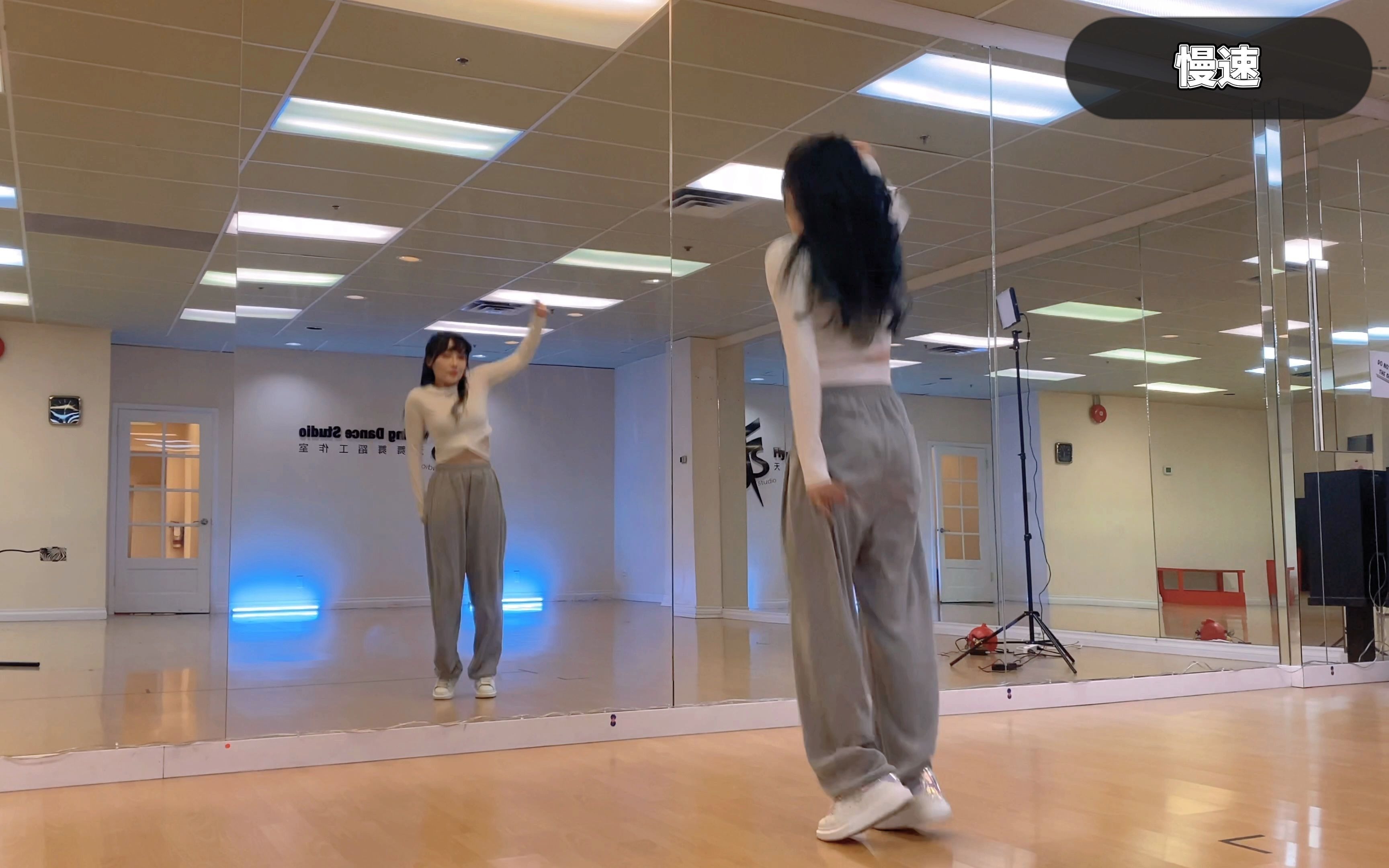 超火歌曲 白月光与朱砂痣原创舞蹈教学(天舞)温哥华