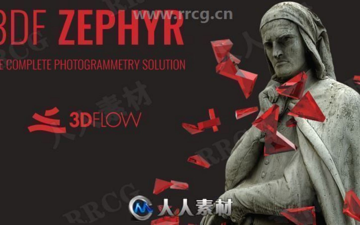 3DF Zephyr照片自动三维化软件V6版演示视频 RRCG人人素材