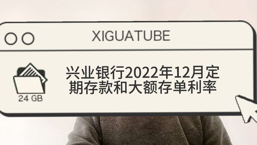 兴业银行2022年12月定期存款和大额存单利率,三年期非常高!