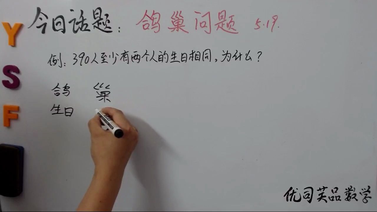 小学六年级数学下册:鸽巢问题精讲,优司芙品数学