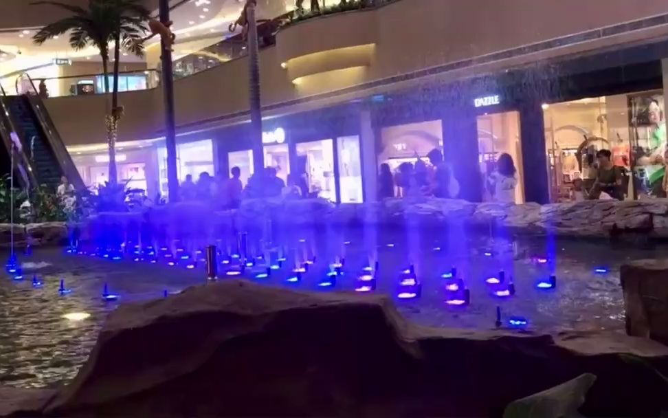 上海世博园室内音乐喷泉