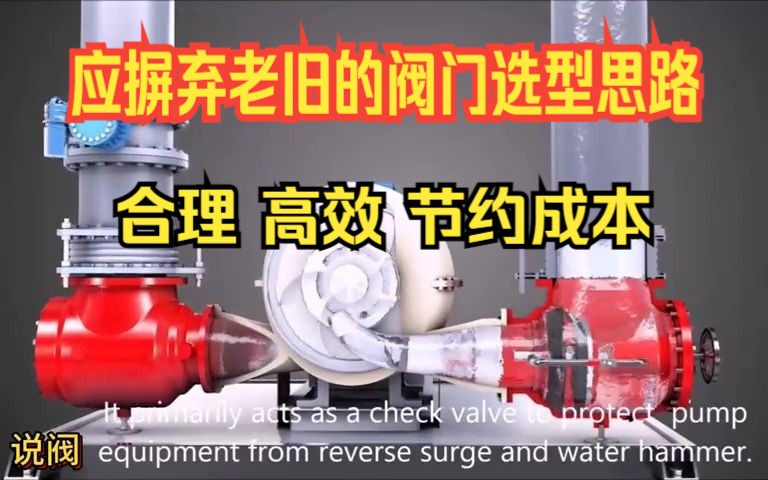 应该摒弃老旧阀门选型思路!泵房阀门新选择,扩散过滤器、三合一止回...